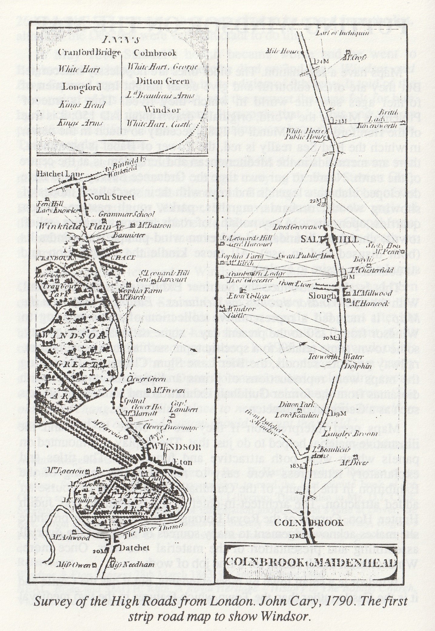 Putting Windsor on the Map – Windsor Local History Group