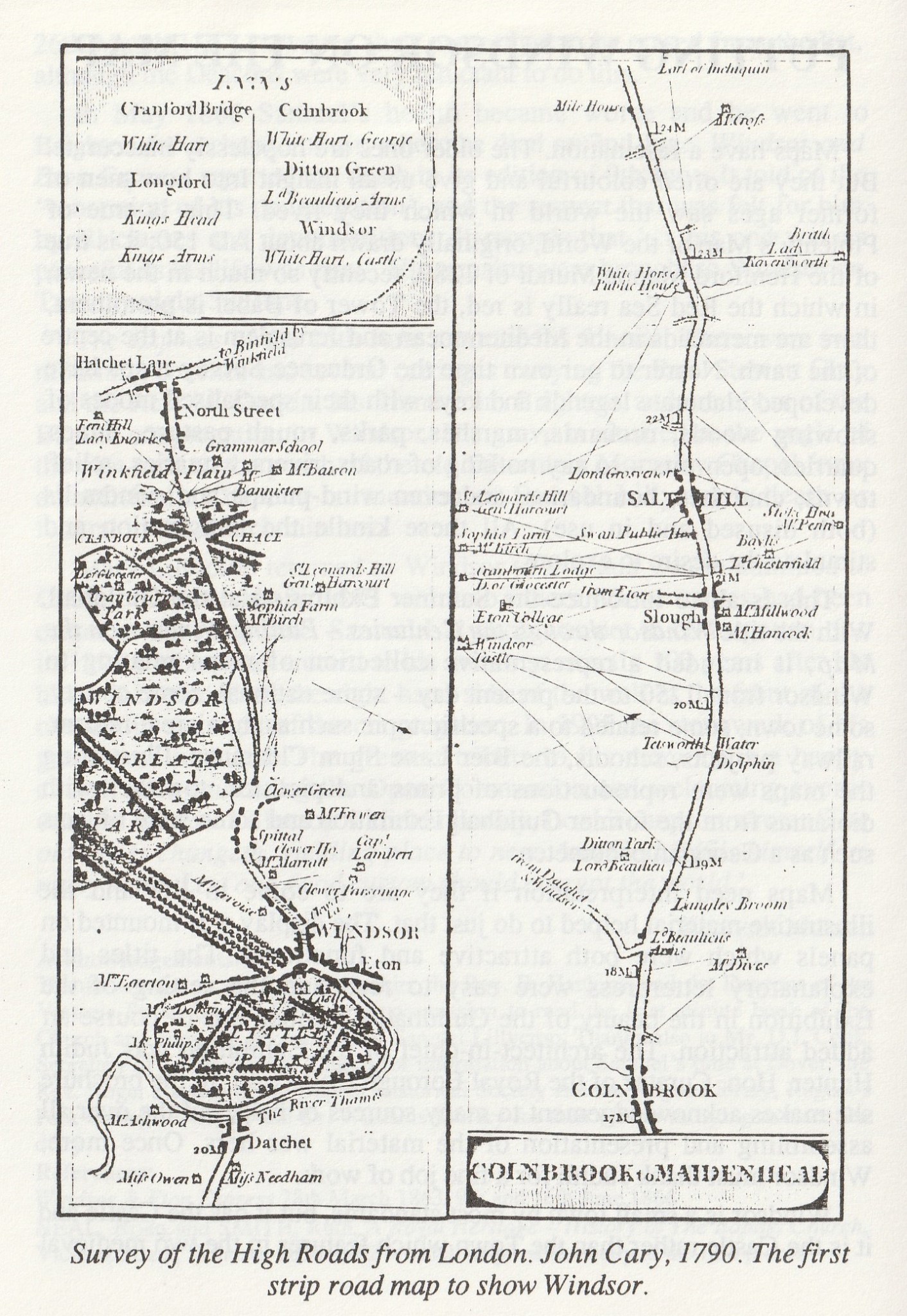 Putting Windsor on the Map – Windsor Local History Group