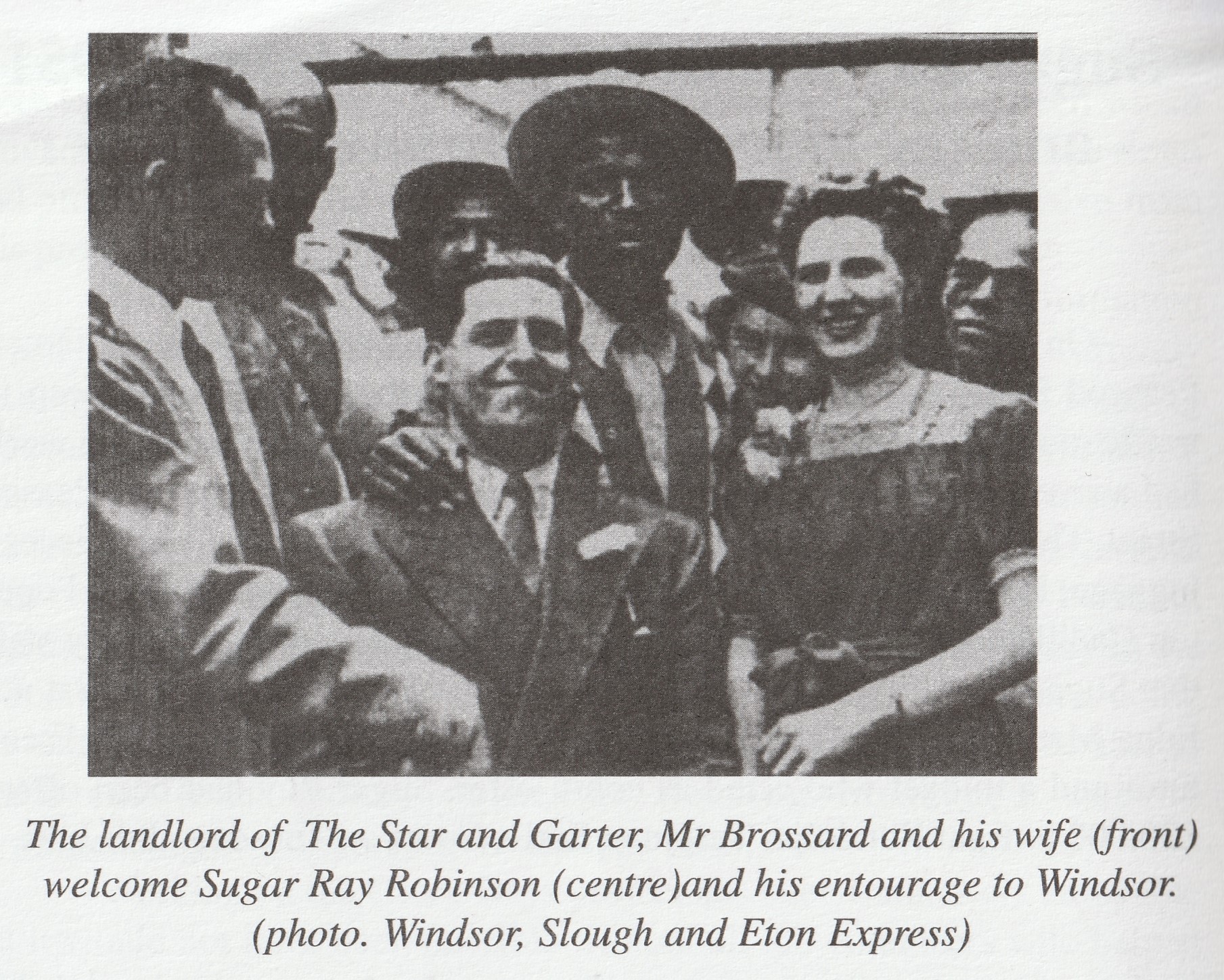 Sugar Ray Robinson in Windsor in 1951 – Windsor Local History Group