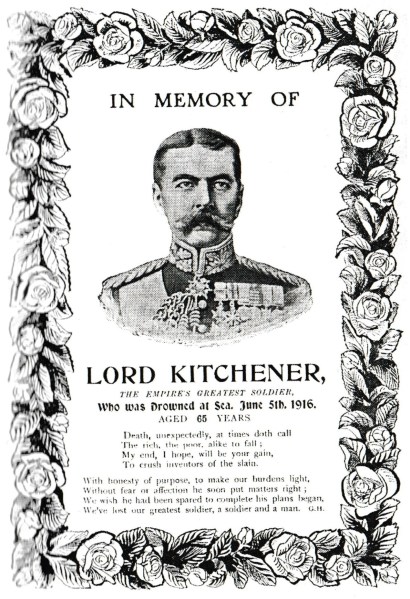 The Death of Lord Kitchener – Windsor Local History Group